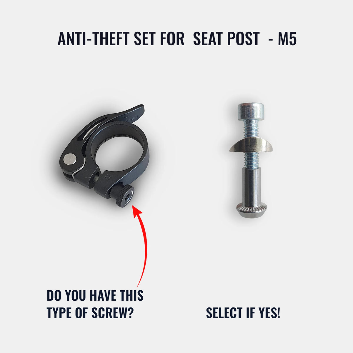 Protect Seat Post Clamps With Levers Against Theft - Hexlox - Hexlox ...